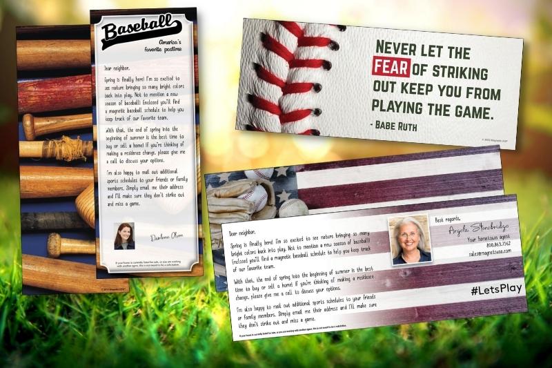 Baseball Schedule Magnets