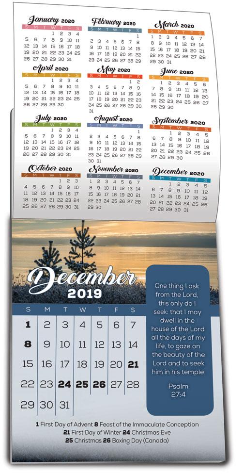 Christian Calendar Pages