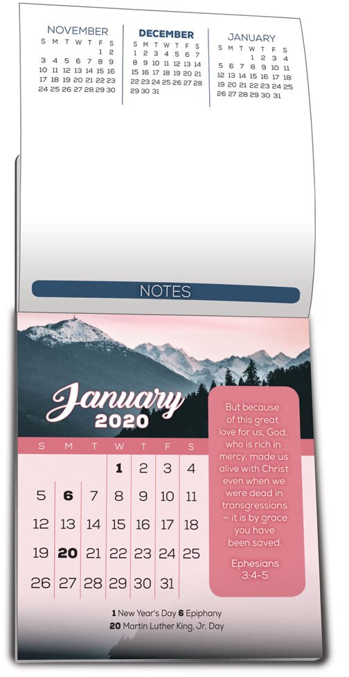 Christian Calendar Pages