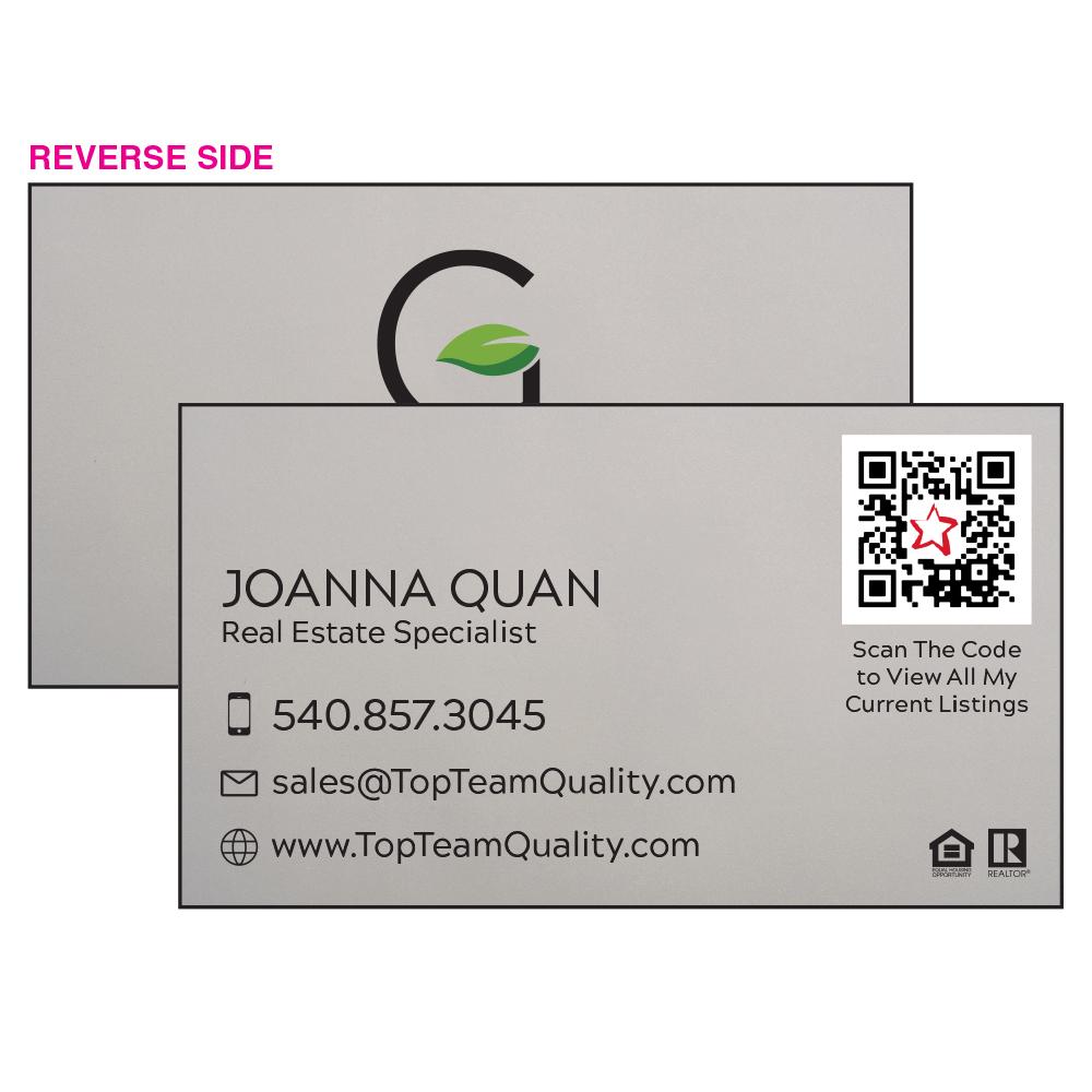 Double-Sided Card Stock Business Cards | Magnets USA®