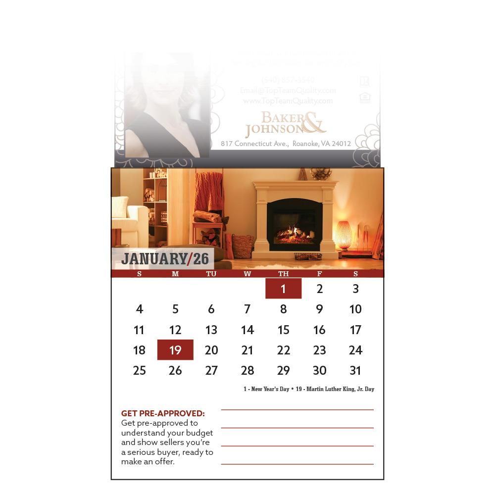 Peel 'n Stick | Magnetic Calendar | Magnets USA®