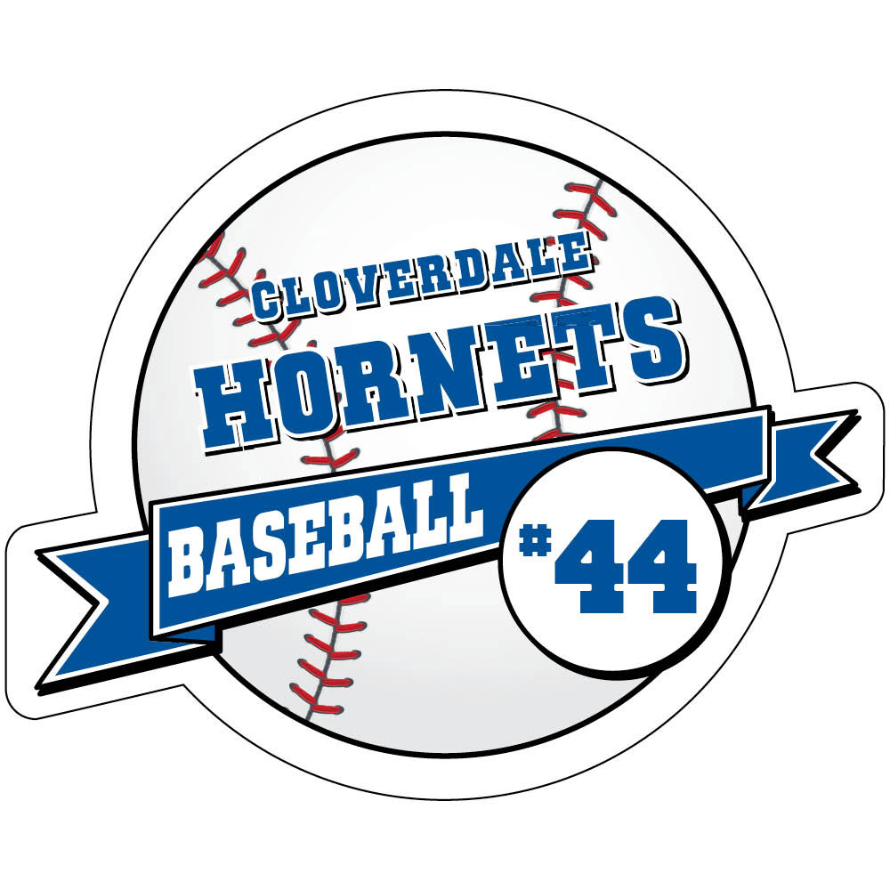 Team Color Baseball Car Magnet | Magnets USA®