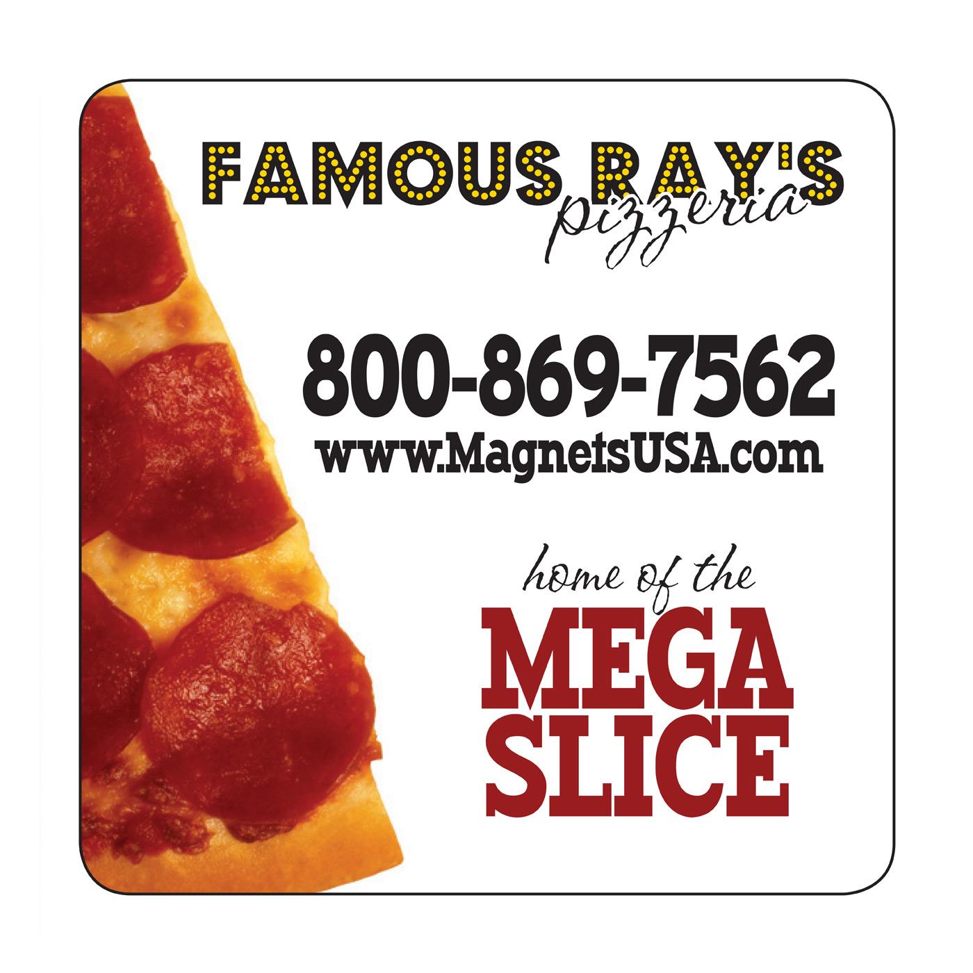 Pizza Square Magnet | Magnets USA®