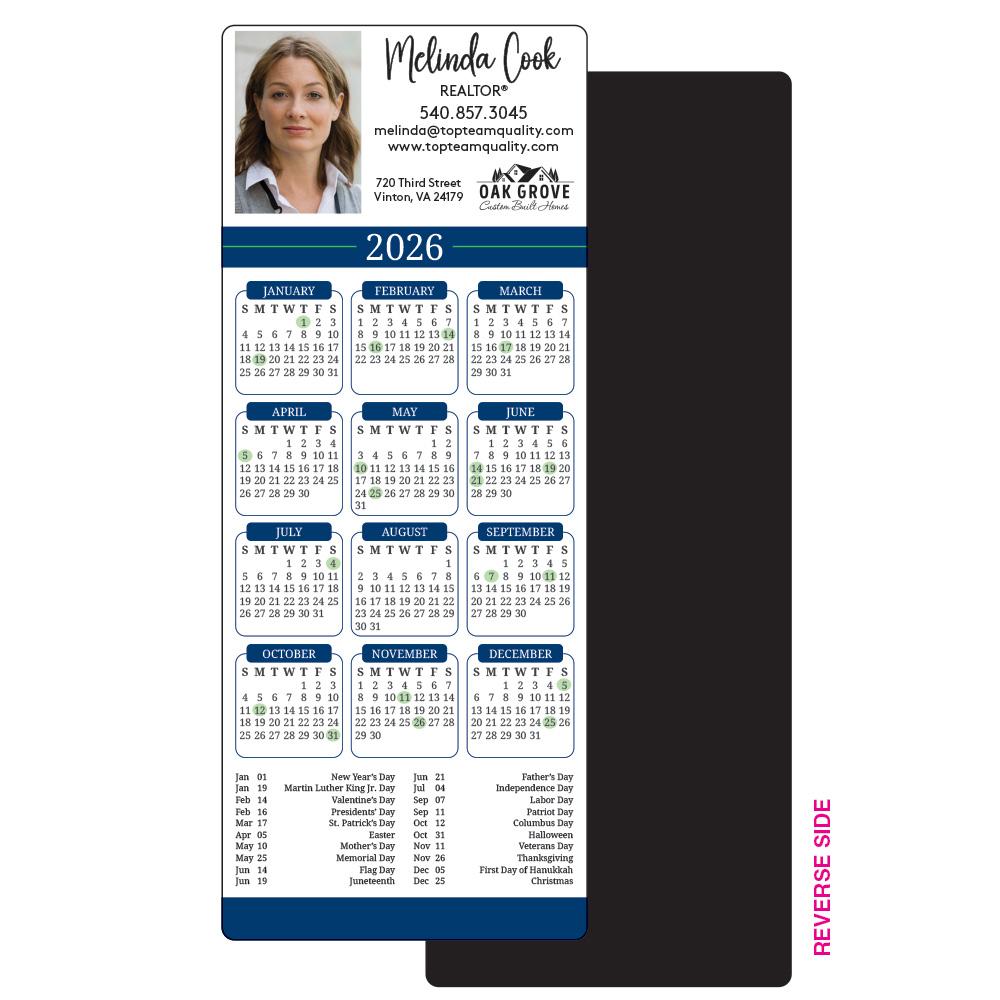 Calendar Magnet | 3.5x8.75 | Standard