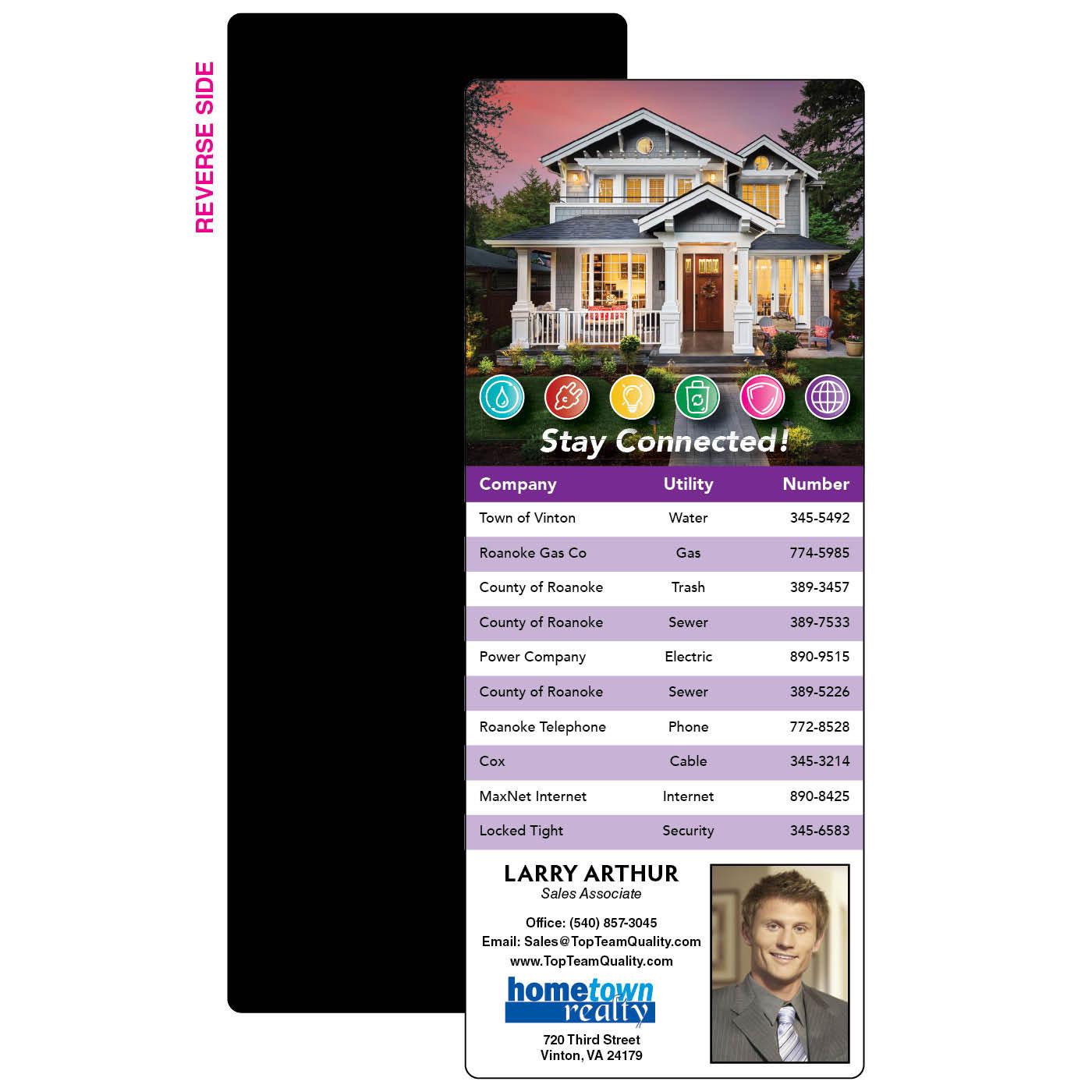Phone List | Standard 3.5x8.75 | Local Utilities