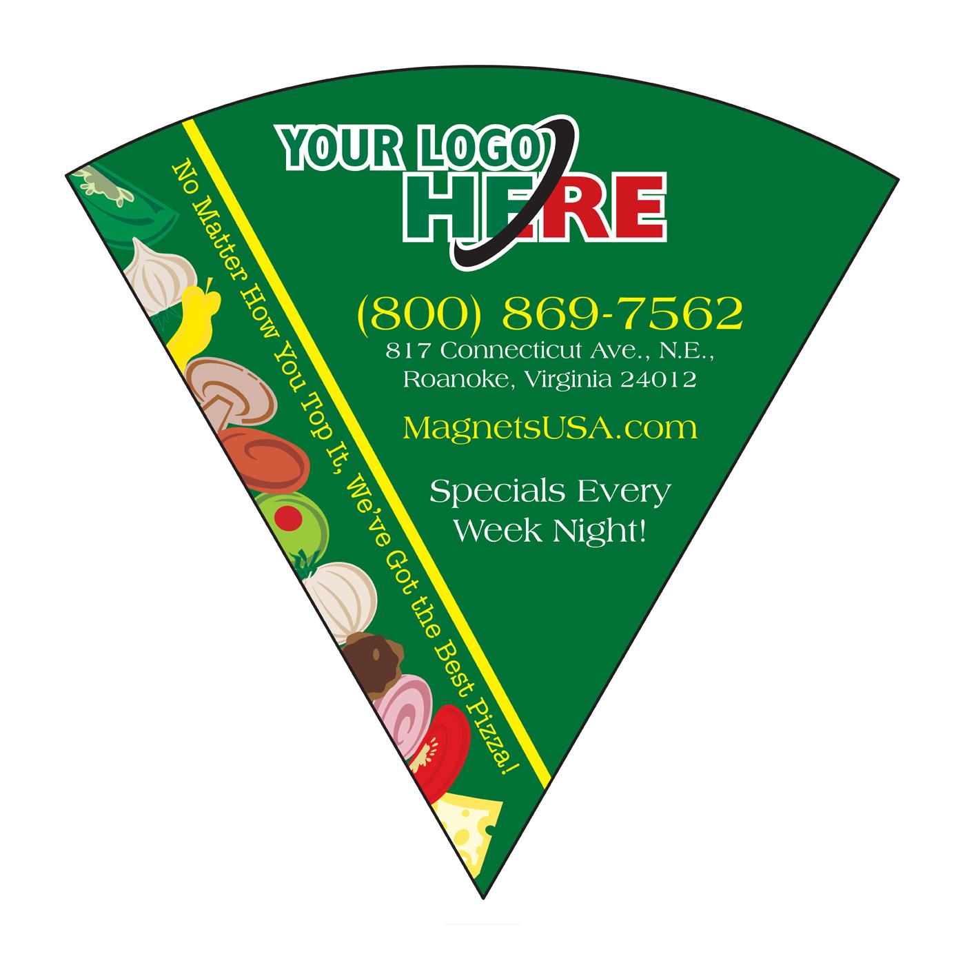 Jumbo Supreme Pizza Magnets | Magnets USA®