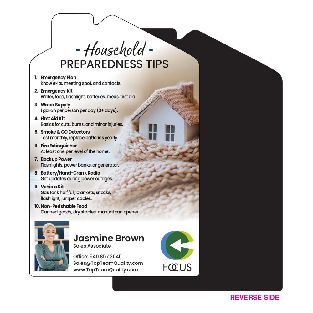 Emergency Home Kit House Magnet | Magnets USA®