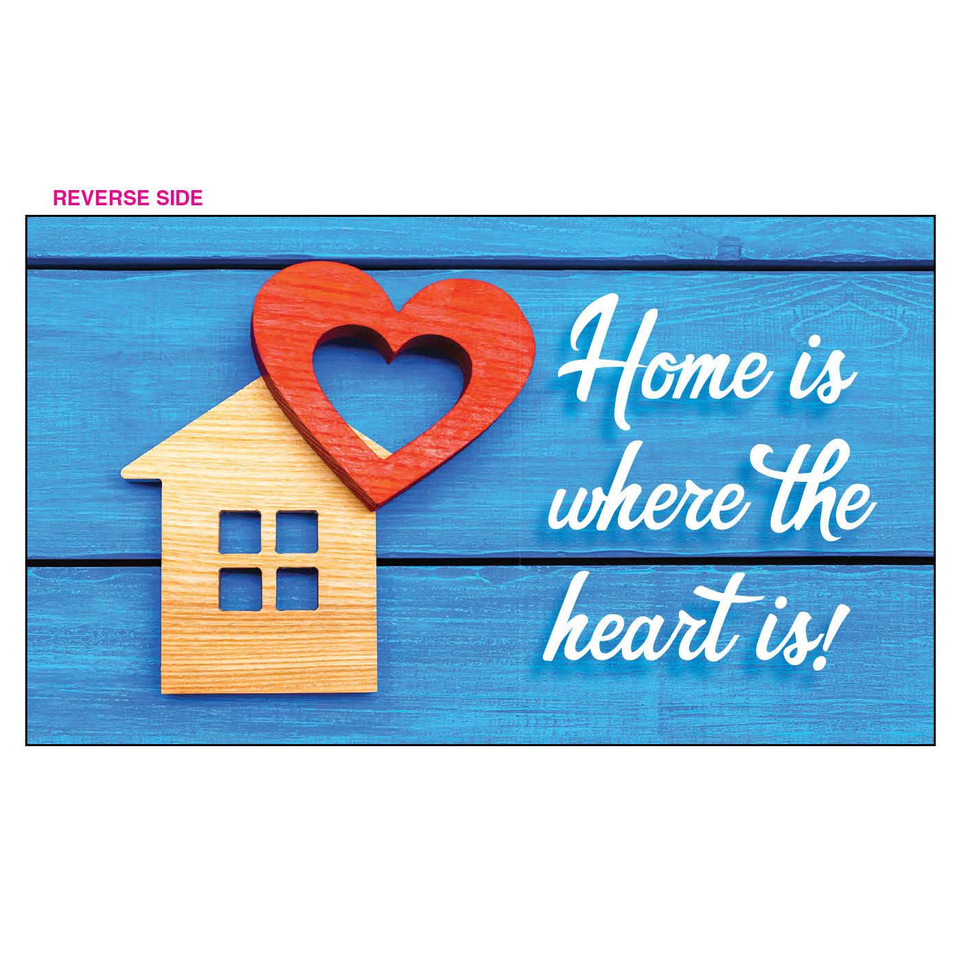 Rustic Wood Heart Premium GiftNote™