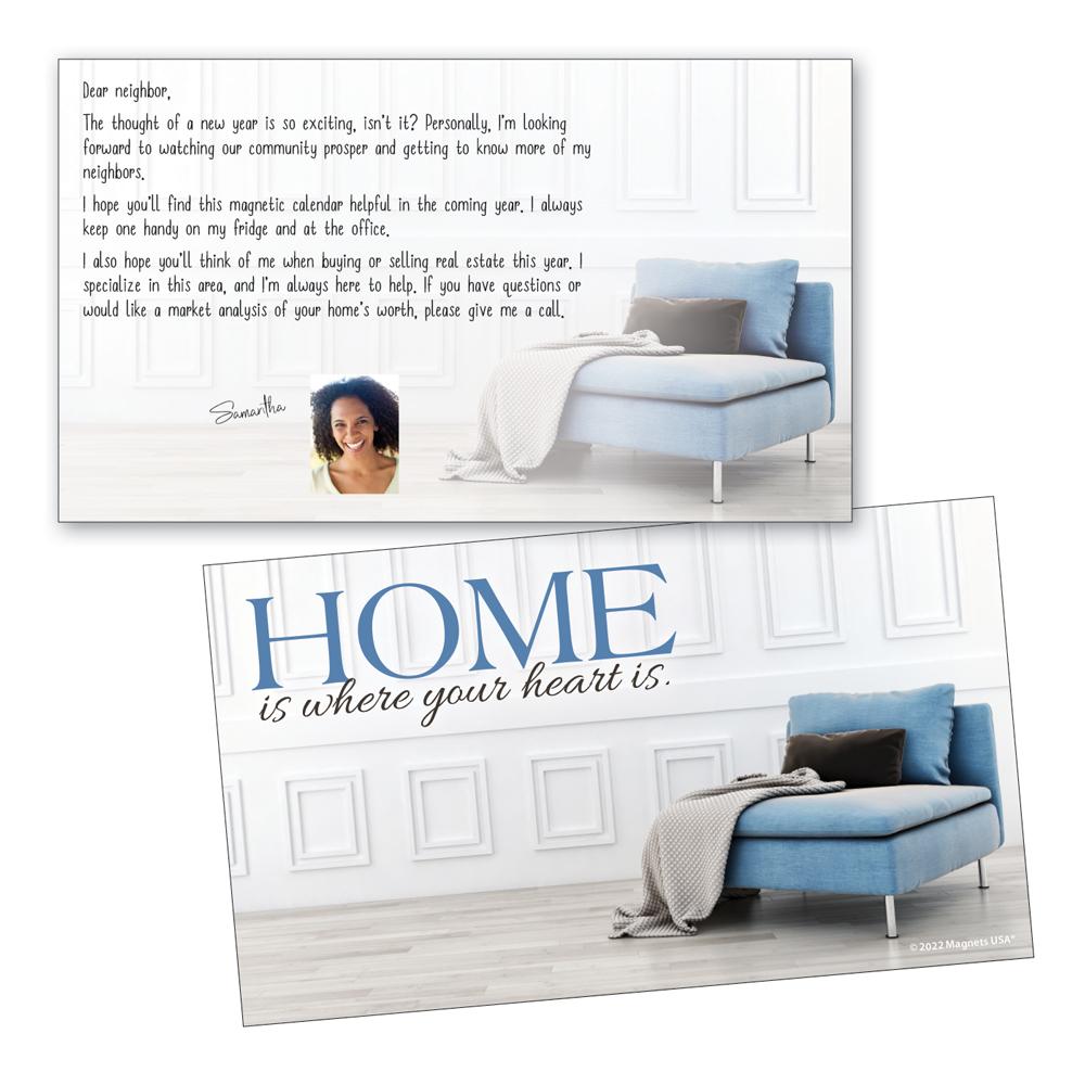 Home is where the heart is Horizontal Premium GiftNote™