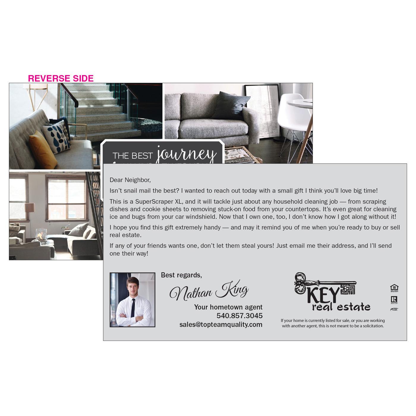 Personalized Premium GiftNote™| Journey Home | Magnets USA®