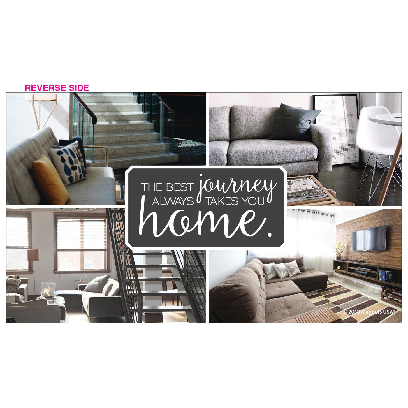 Personalized Premium GiftNote™| Journey Home | Magnets USA®