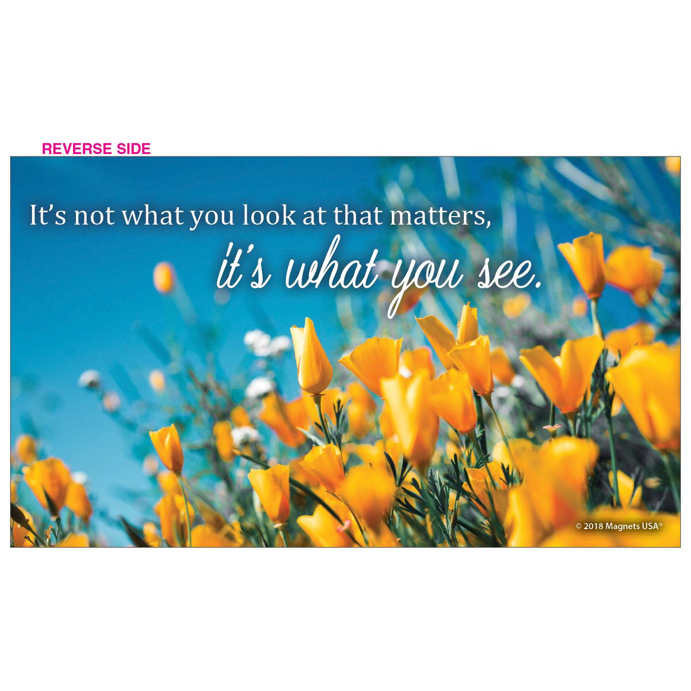 Personalized Premium GiftNote™ | It's What You See | Magnets USA®