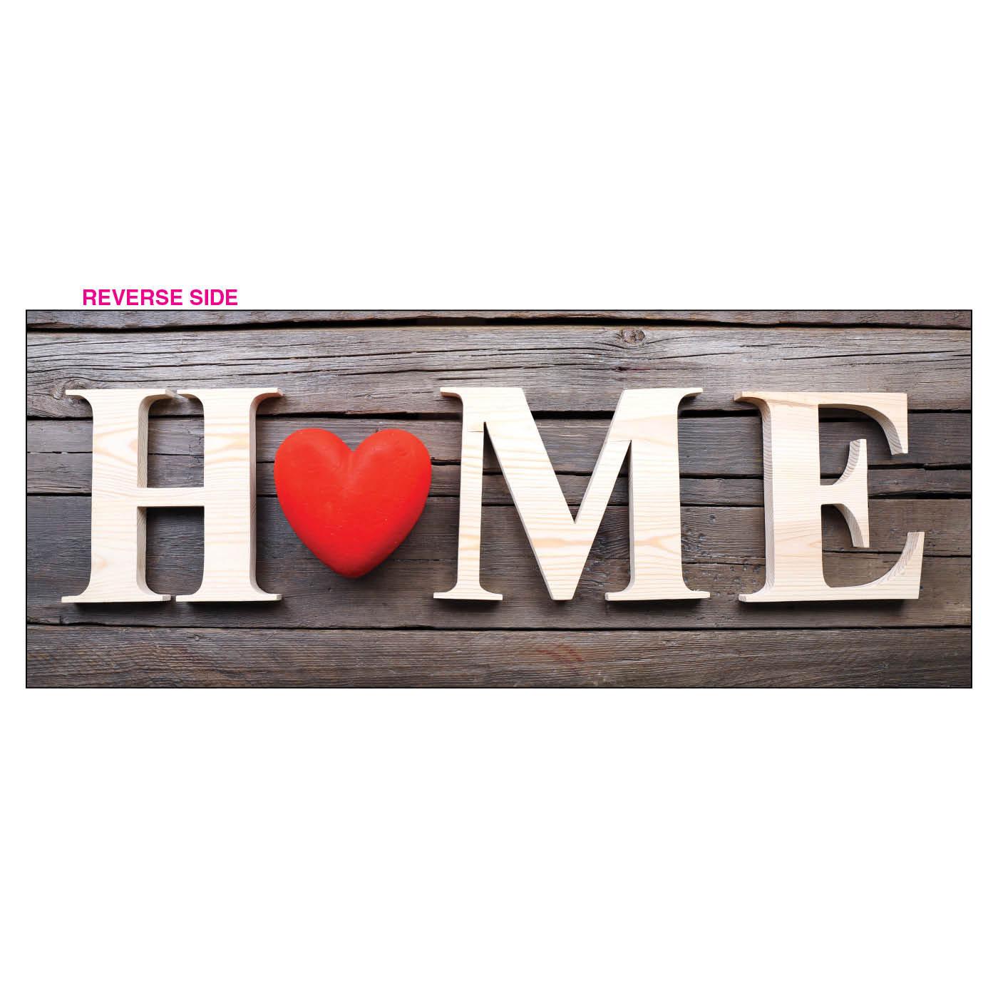 Heart Home Sign Premium GiftNote™