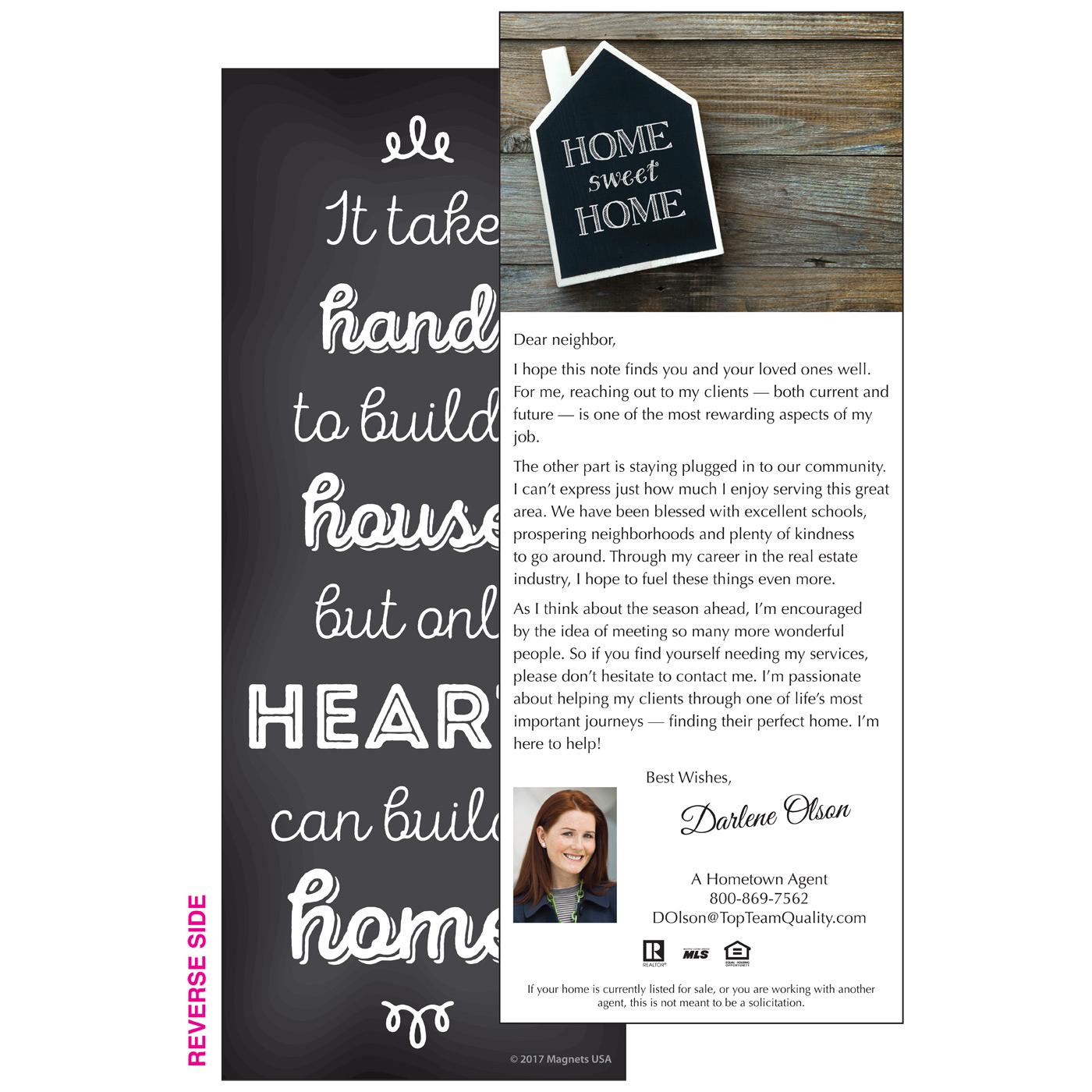 Home Chalkboard Premium GiftNote™