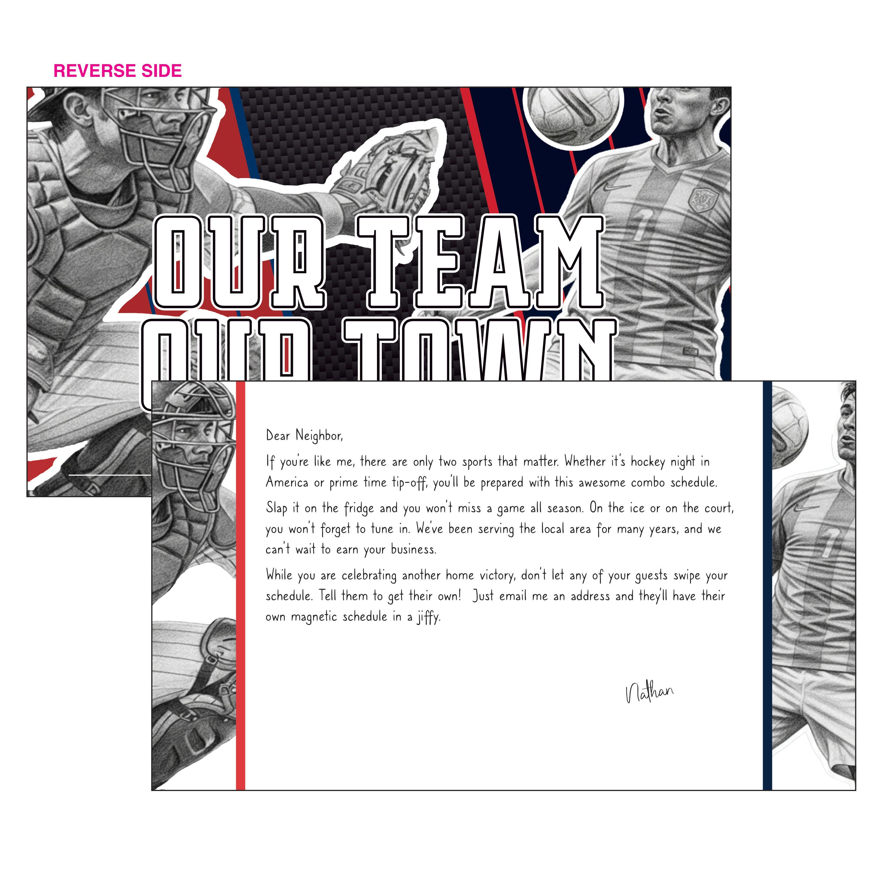 Boston Baseball & Soccer Premium GiftNote™