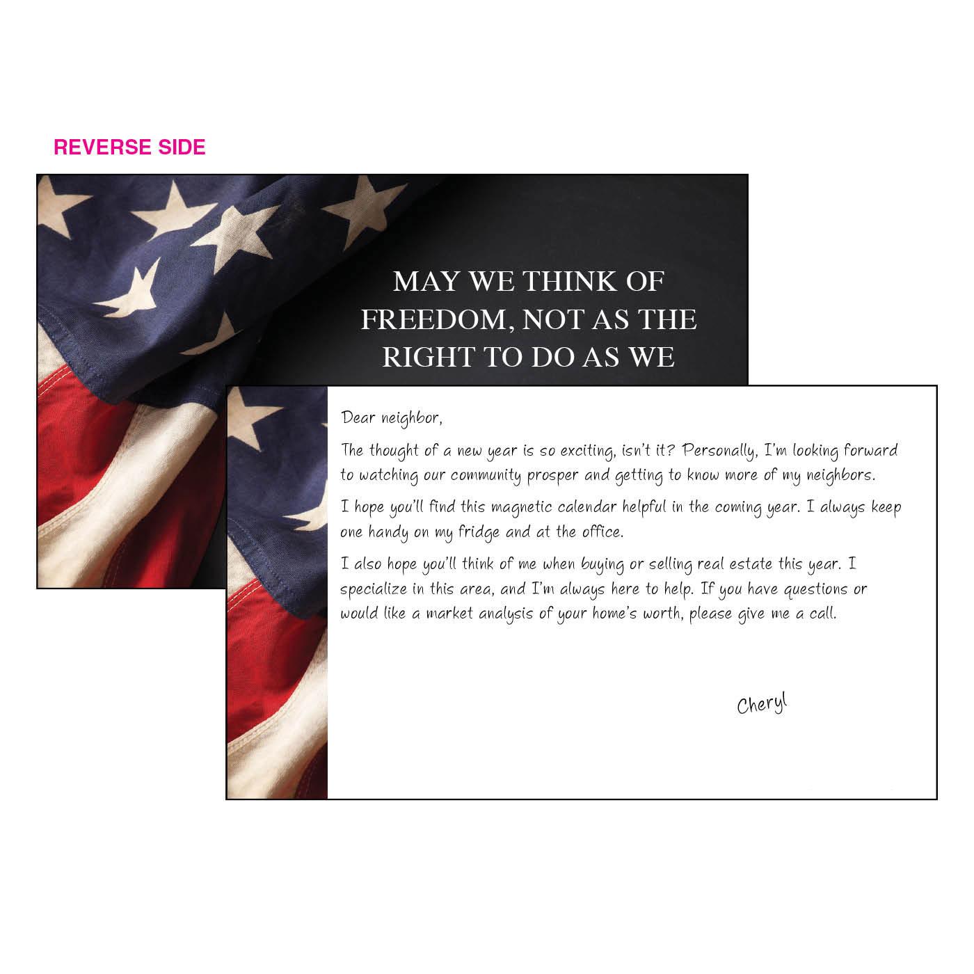 Freedom Flag Lightweight GiftNote™