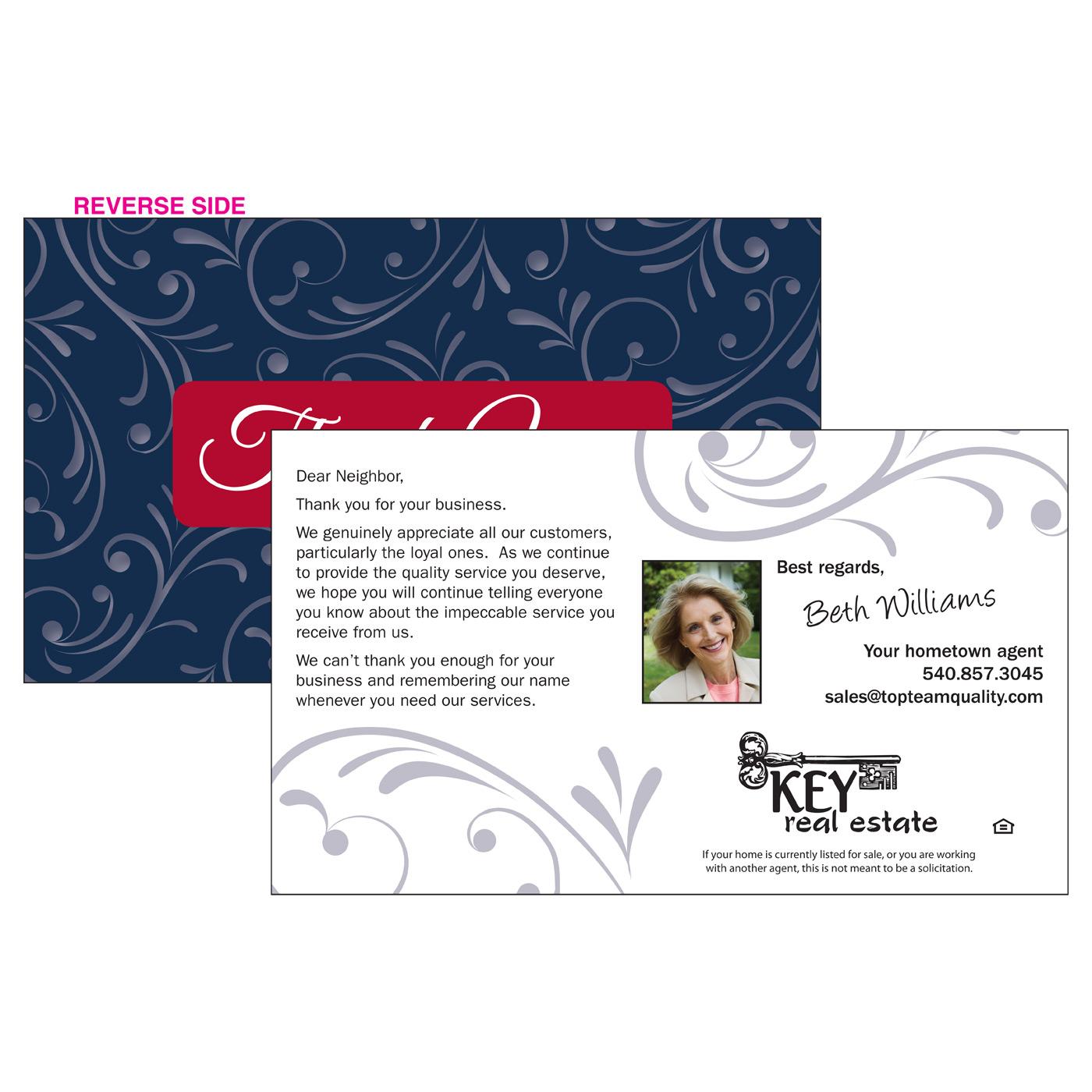 Thank You Vines Lightweight GiftNote™