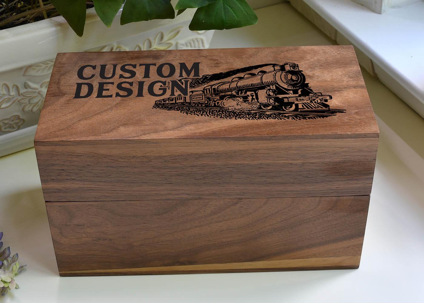 American Walnut Keepsake Box | Magnets USA® | LifeLong Gifts