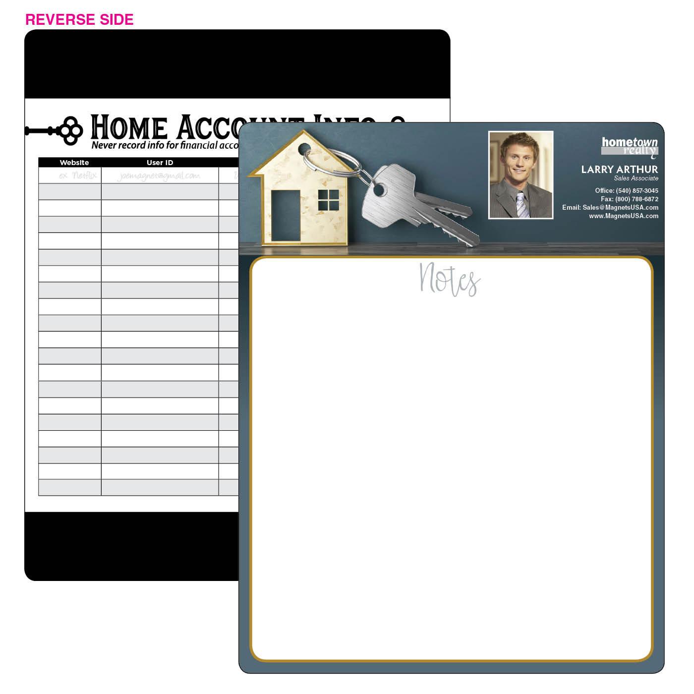 House Keychain Memo Board Long