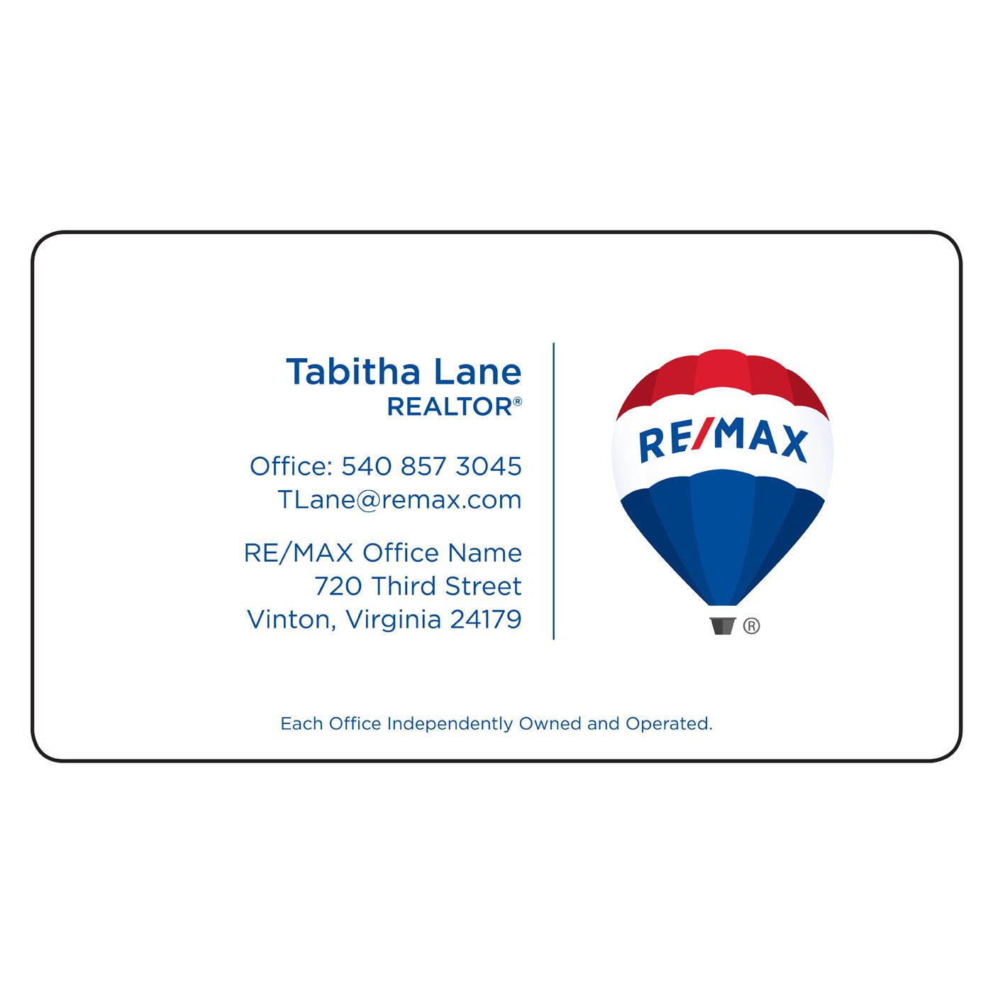 RE/MAX Magnetic Business Card | Magnets USA®