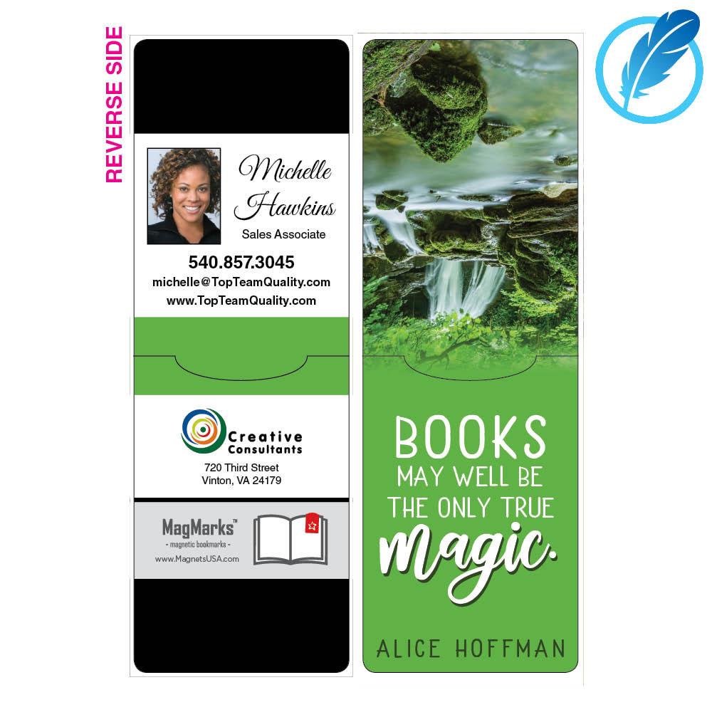 MagMarks™ | Magnetic Bookmark Business Cards | Magnets USA®