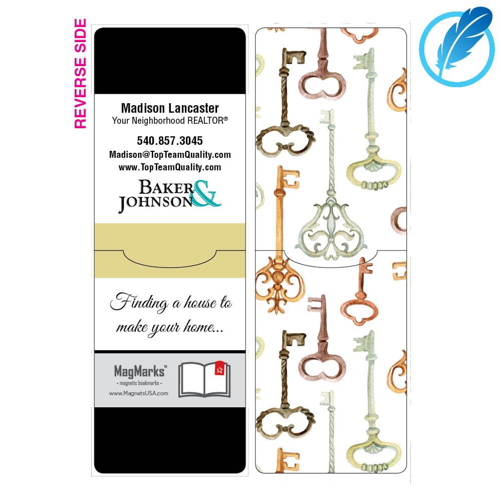 MagMarks™ | Magnetic Bookmark Business Cards | Magnets USA®