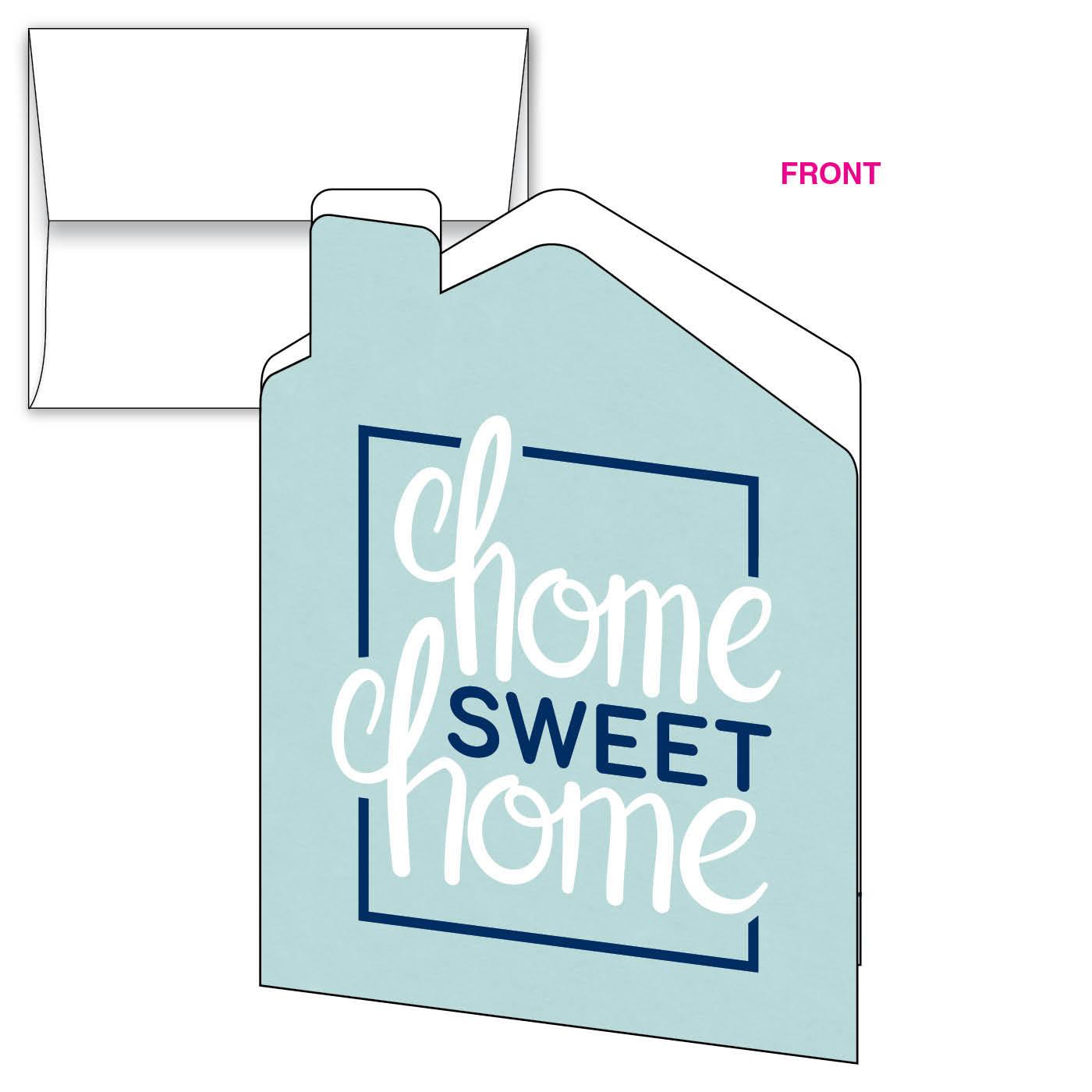 House-Shaped Notecards | Magnets USA®