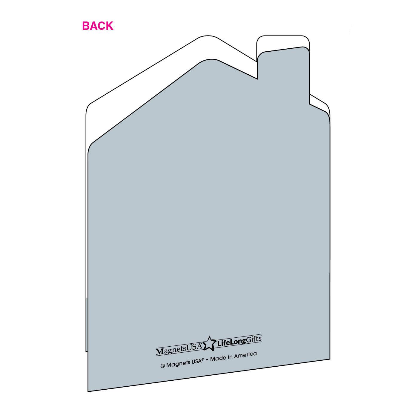 House-Shaped Notecards | Magnets USA®
