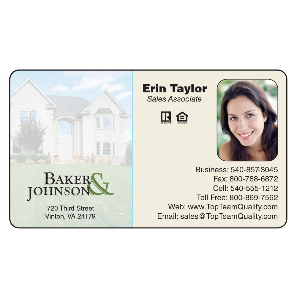 Home and Lawn Magnetic Business Card | Magnets USA®