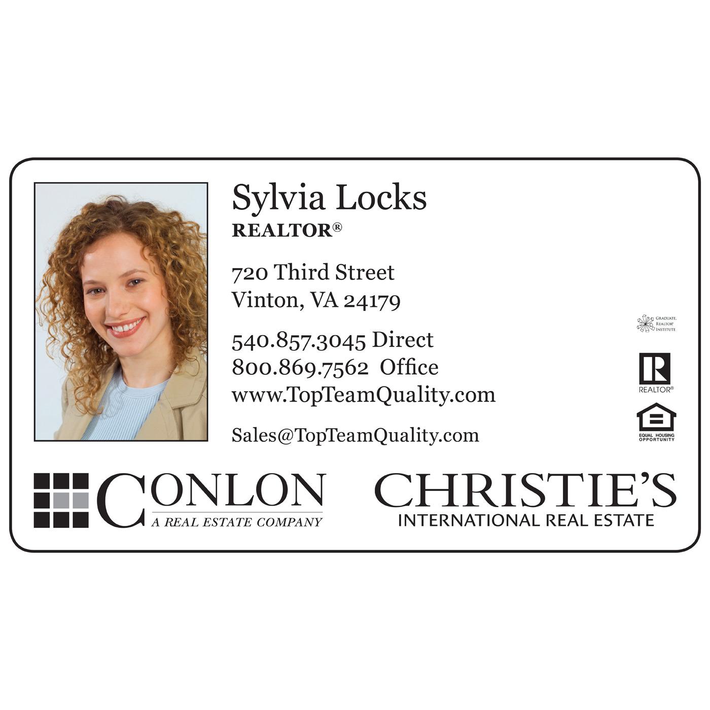 Conlon Magnetic Business Card | Magnets USA®