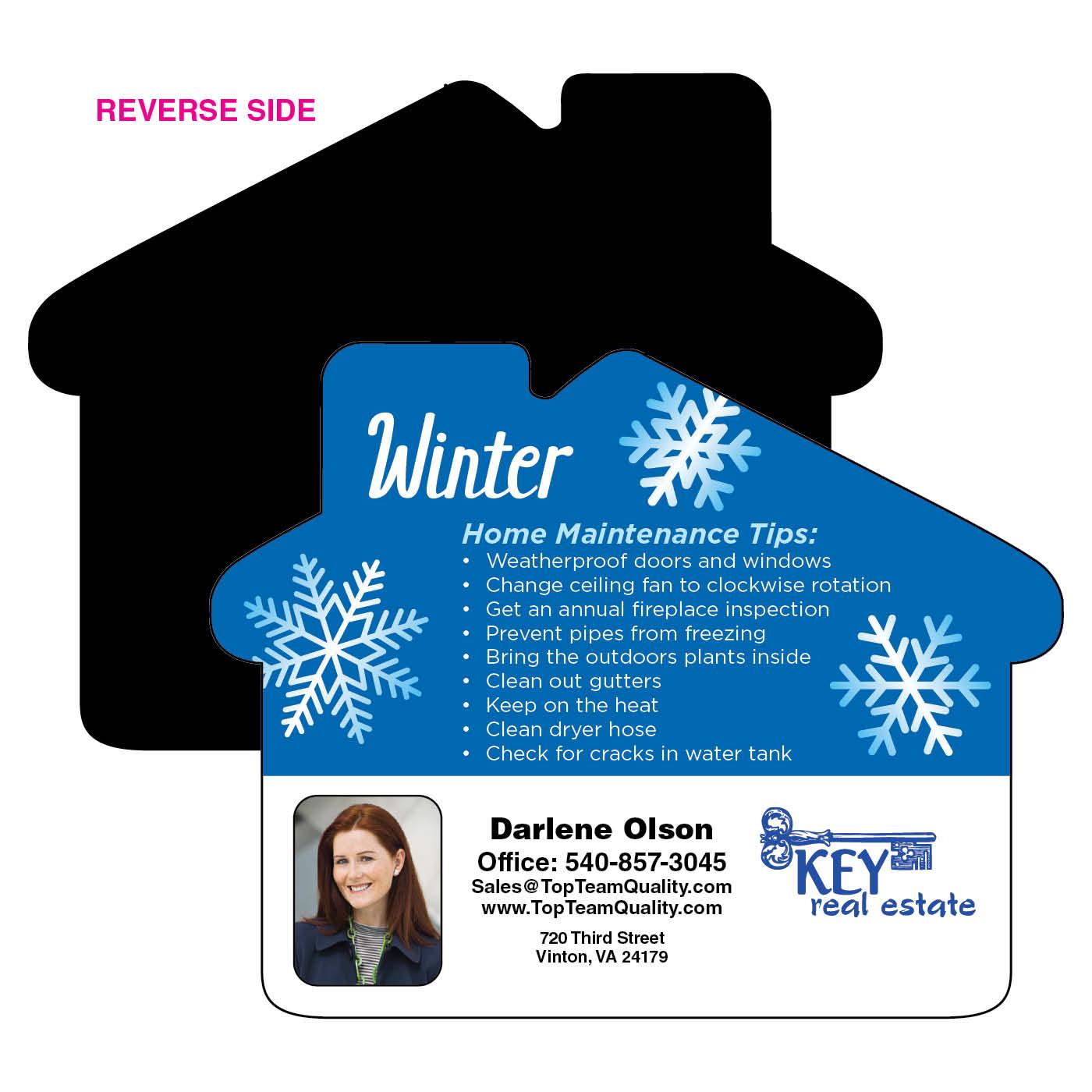 Winter Maintenance House Magnet | Magnets USA®