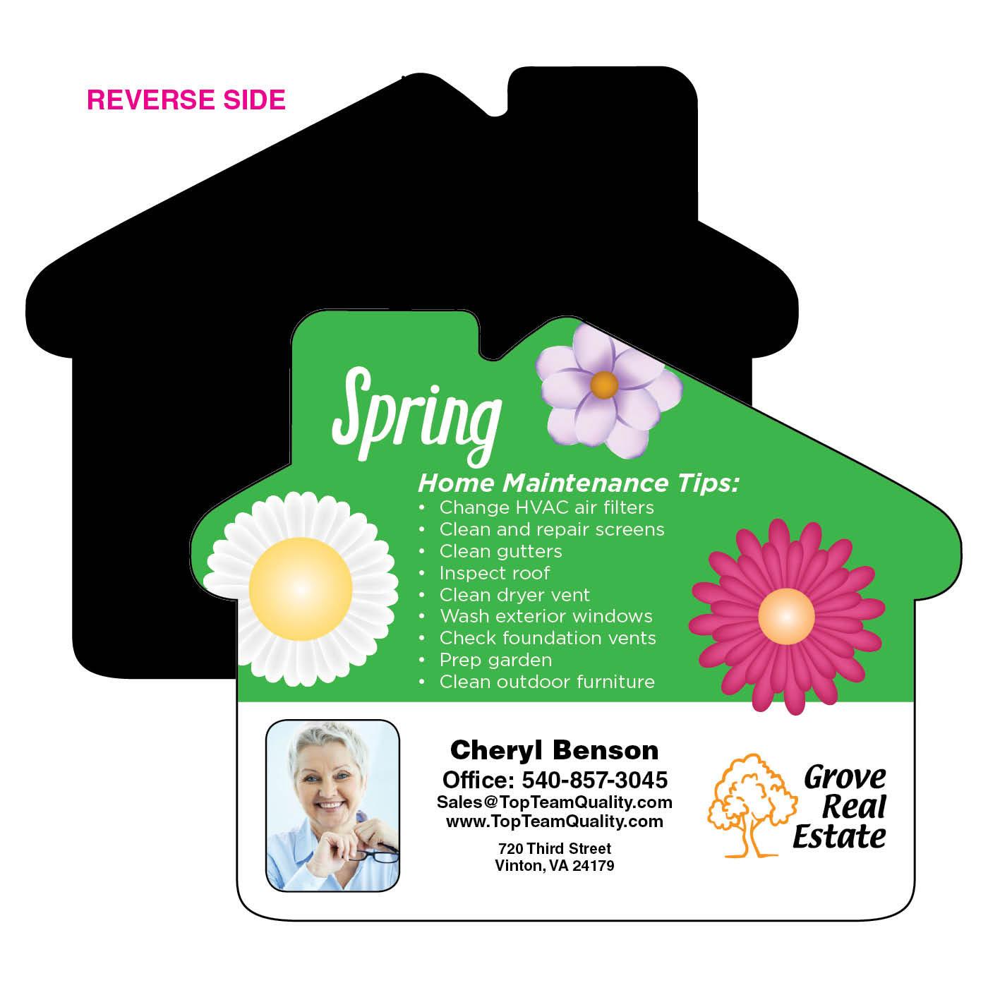 Spring Maintenance House Magnet | Magnets USA®