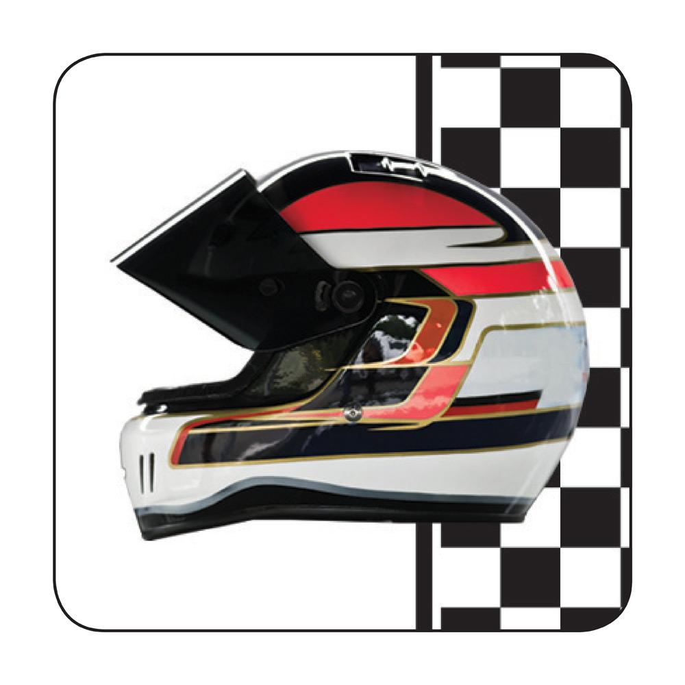 Envelope Sealers | Square | Racing Helmet