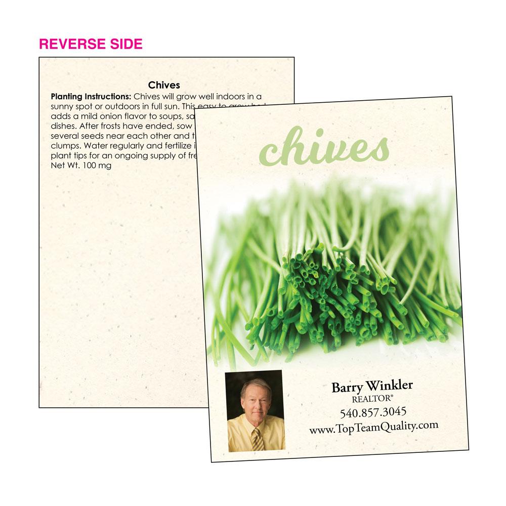 Promotional Seed Packets