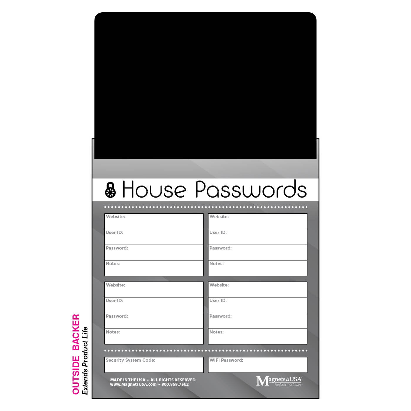 Magnetic Notepad | Standard | Things To Do